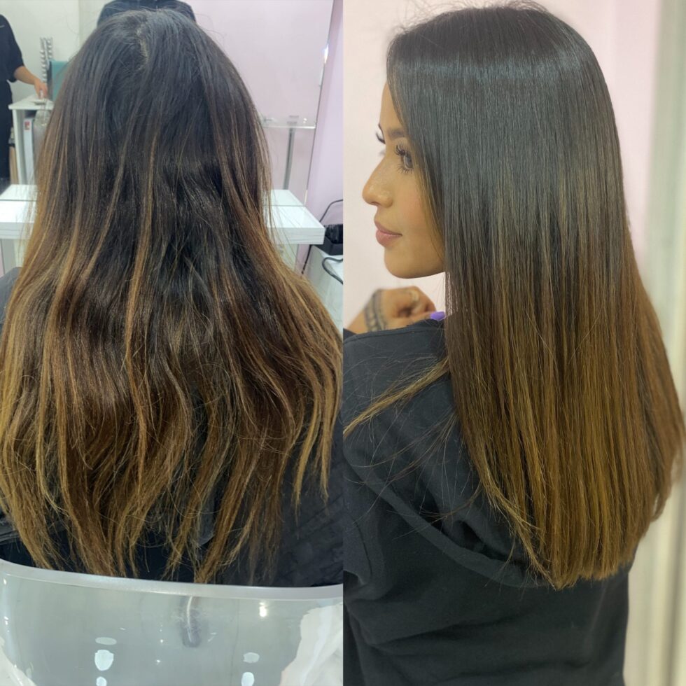 Botox capillaire : la solution pour les cheveux affaiblis.