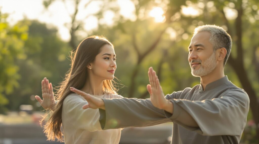 Chi kong du matin, la routine idéale pour stimuler l’énergie féminine